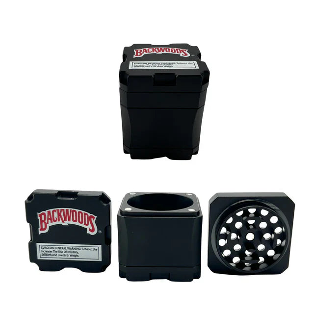 Backwoods Cube 4 Layer Grinder – Impulse Distributors